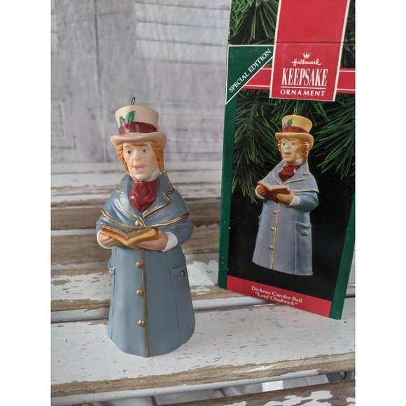 Hallmark | Holiday | Hallmark Lord Chadwick Dickens Caroler Bell 992 O ...